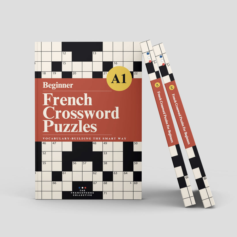 French Crossword Puzzles for Beginners (A1 Vol. 1) – The Francophone ...